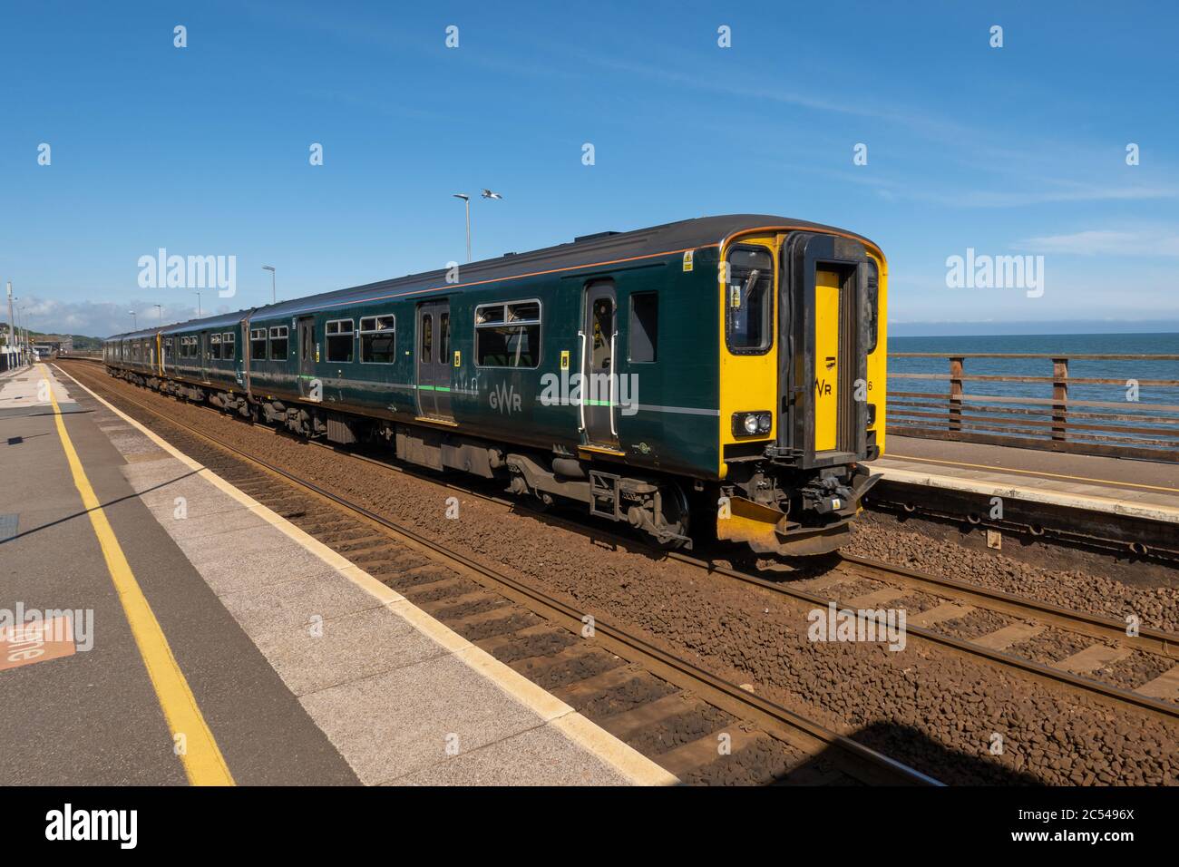 Great Western Railway Class 150/2 Sprinter at Dawlish Railway Station ...