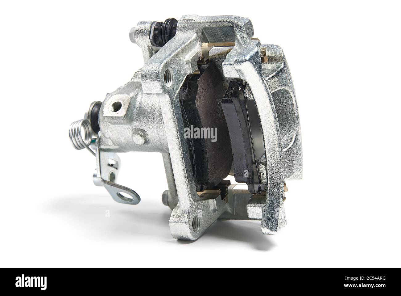 New Brake Caliper isolated on a white background Stock Photo - Alamy