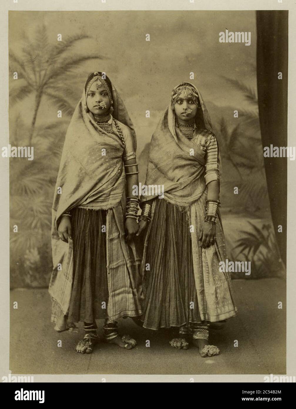 Indian nautch girls (c. 1880s Stock Photo - Alamy