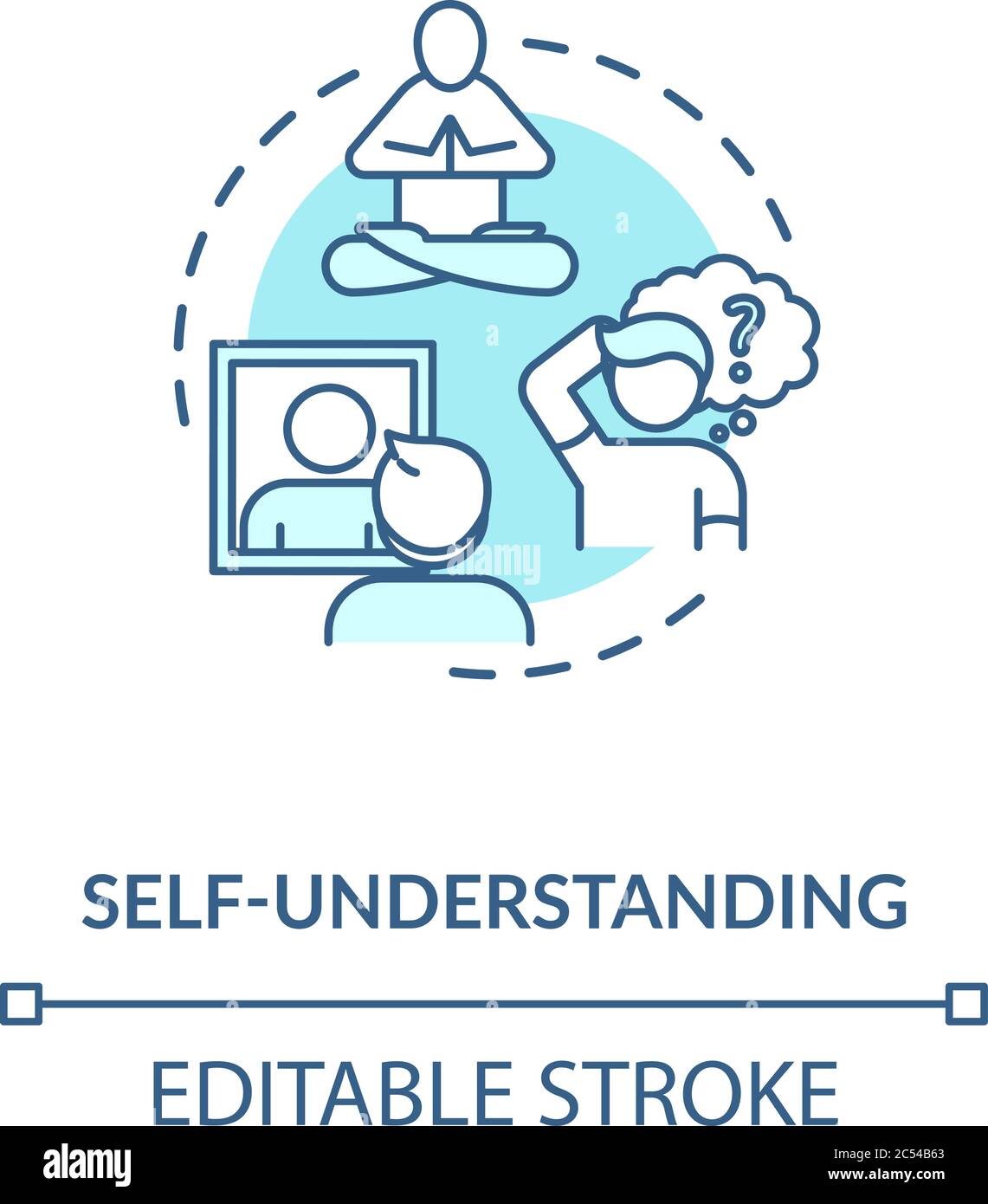 Self development understanding personal Stock Vector Images - Alamy