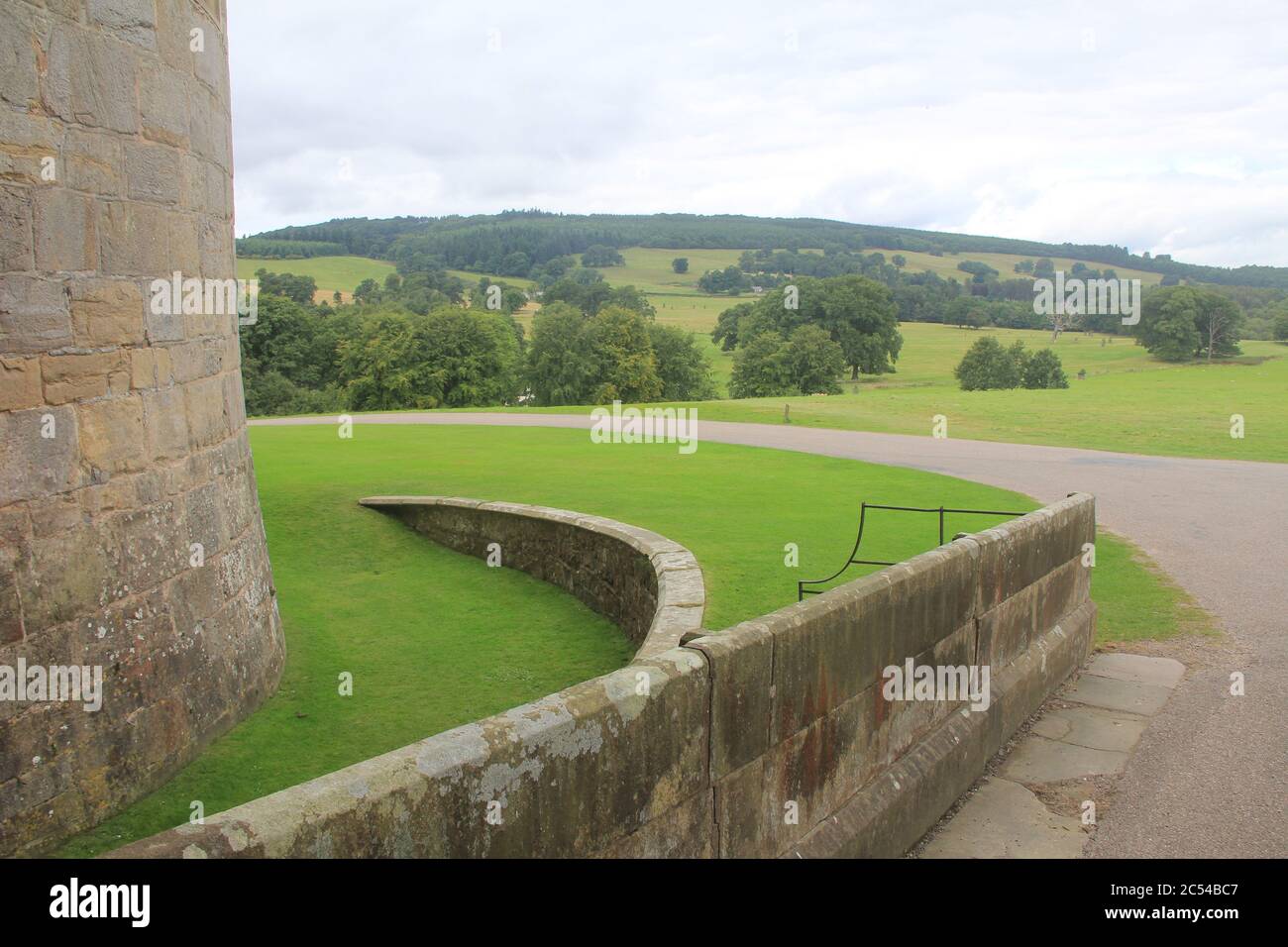 Chirk Castle in Wales Stock Photo - Alamy