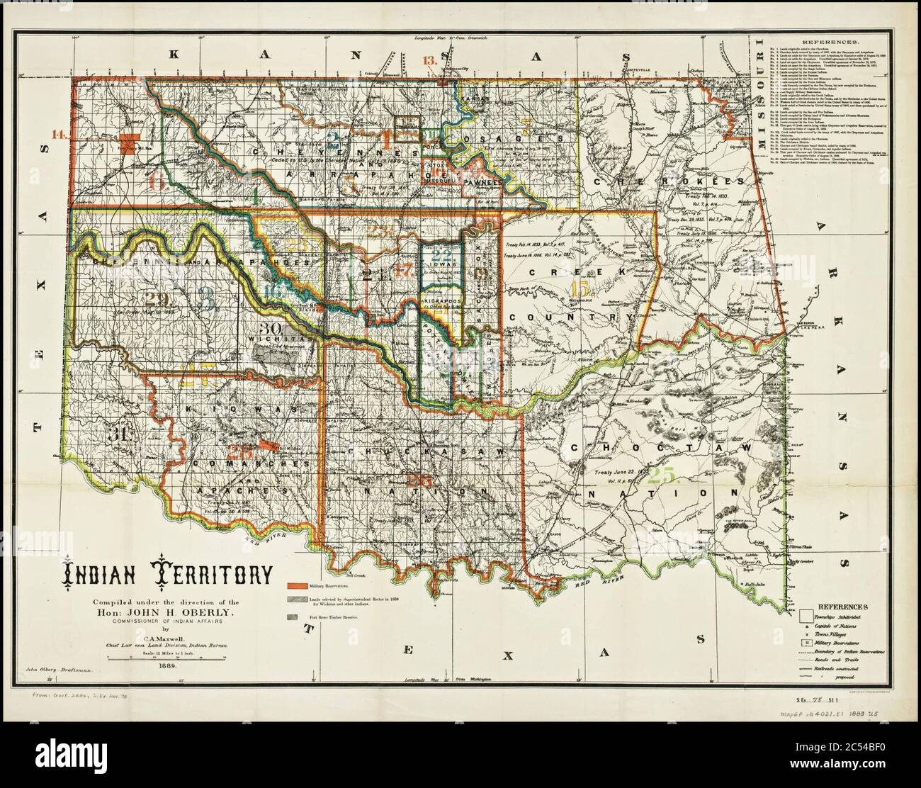 Indian territory hi-res stock photography and images - Alamy