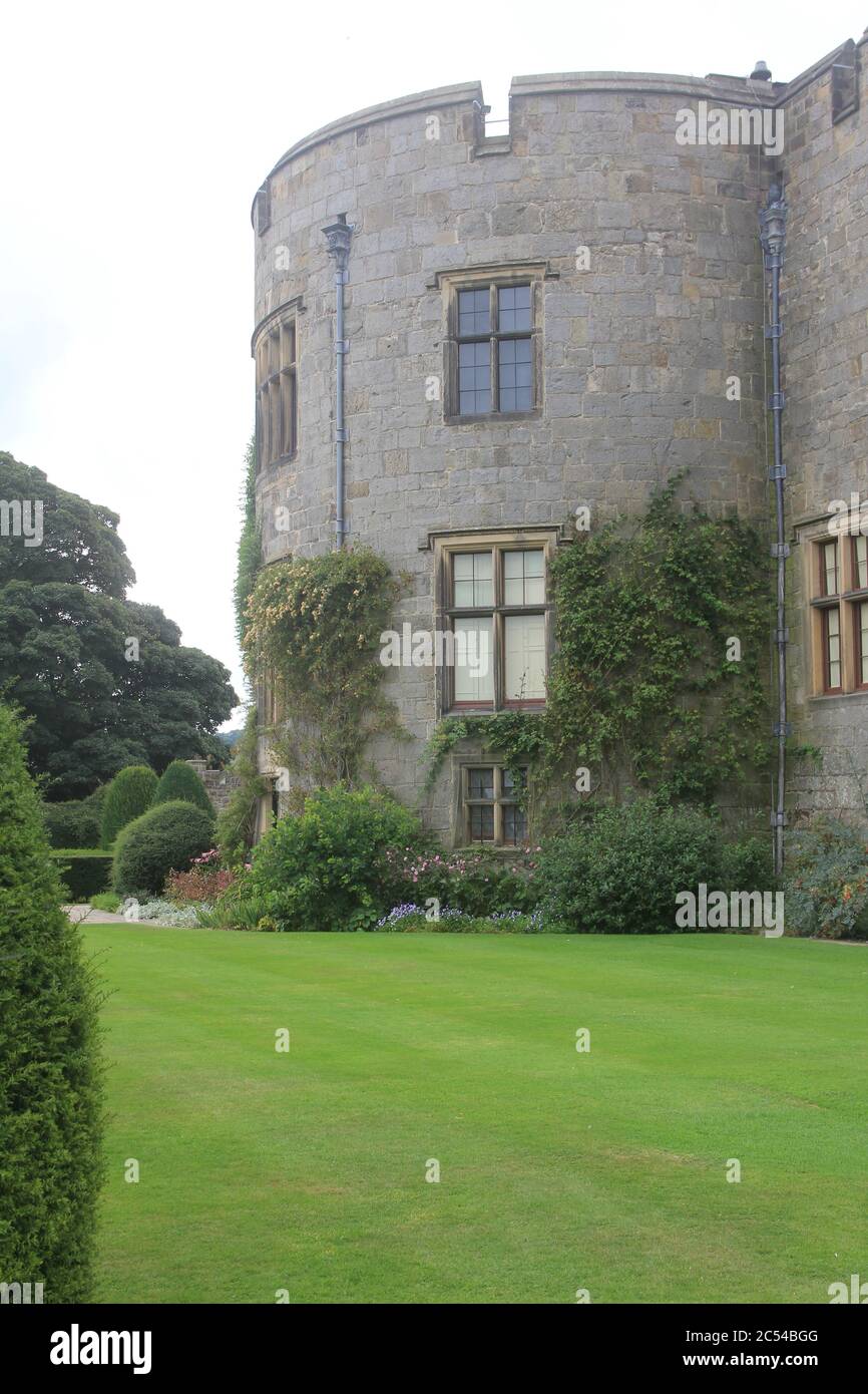Chirk Castle in Wales Stock Photo - Alamy