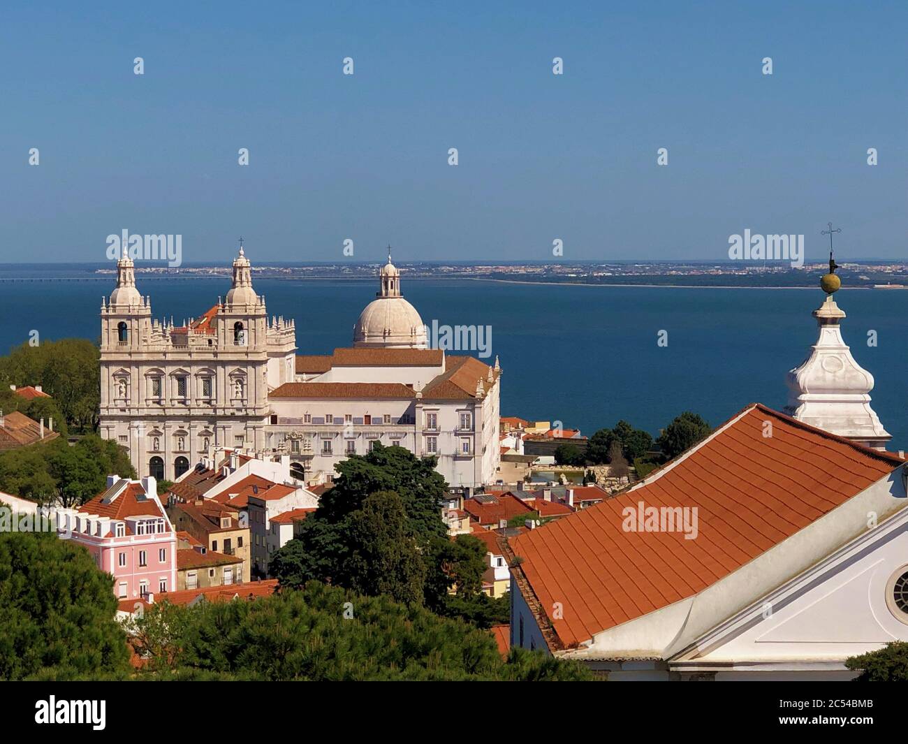 Catholic church in Lisbon Stock Photo - Alamy
