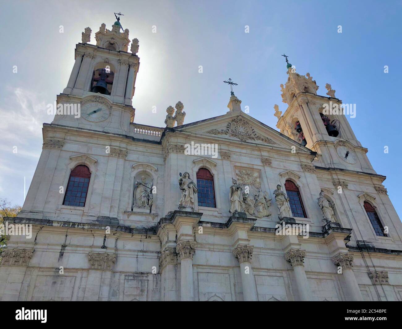 Catholic church in the center of Lisbon Stock Photo - Alamy