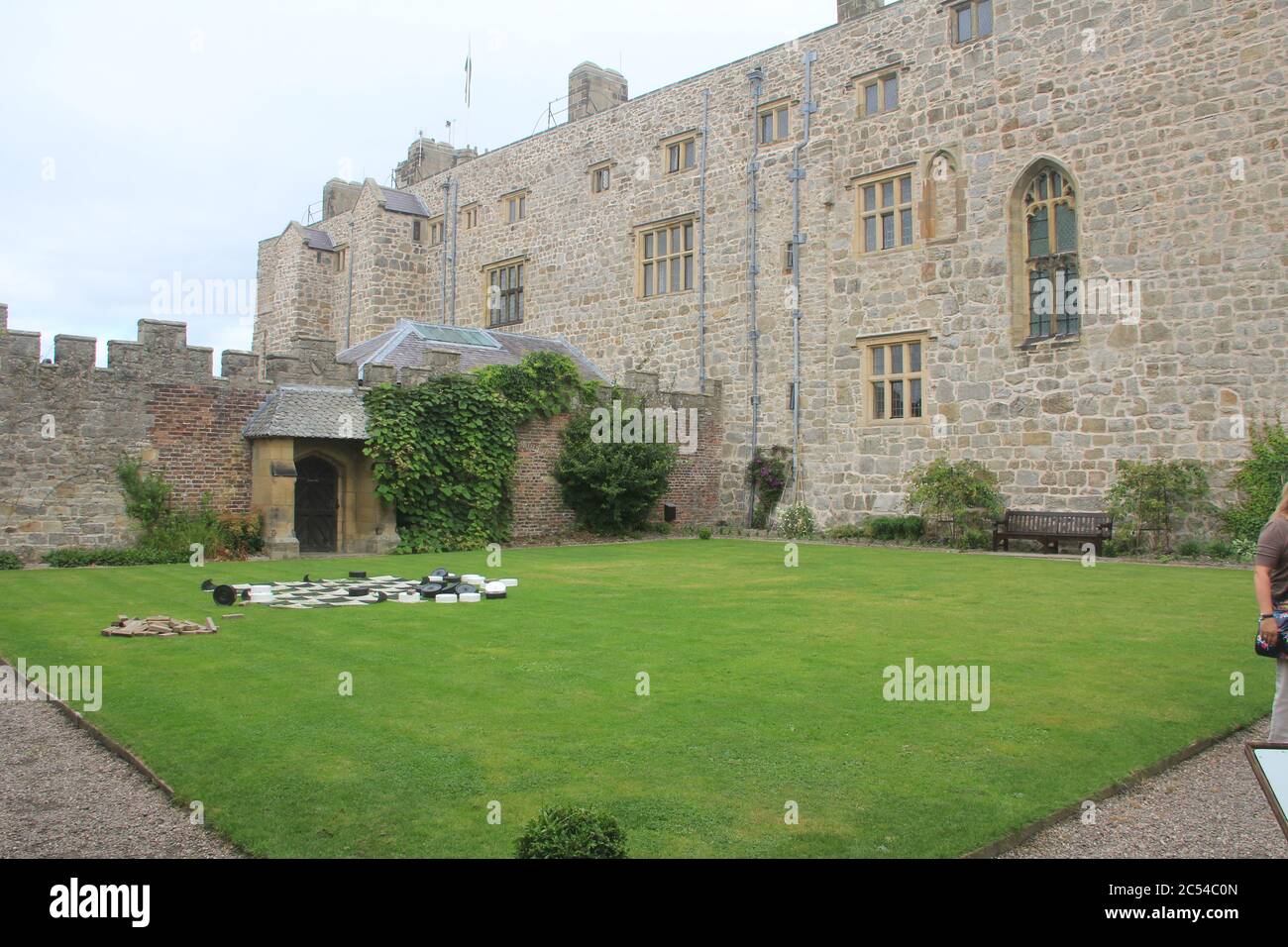 Chirk Castle in Wales Stock Photo - Alamy