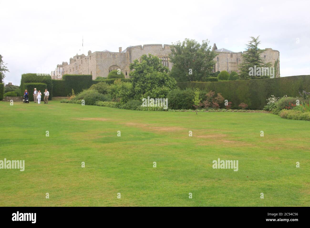 Chirk Castle in Wales Stock Photo - Alamy