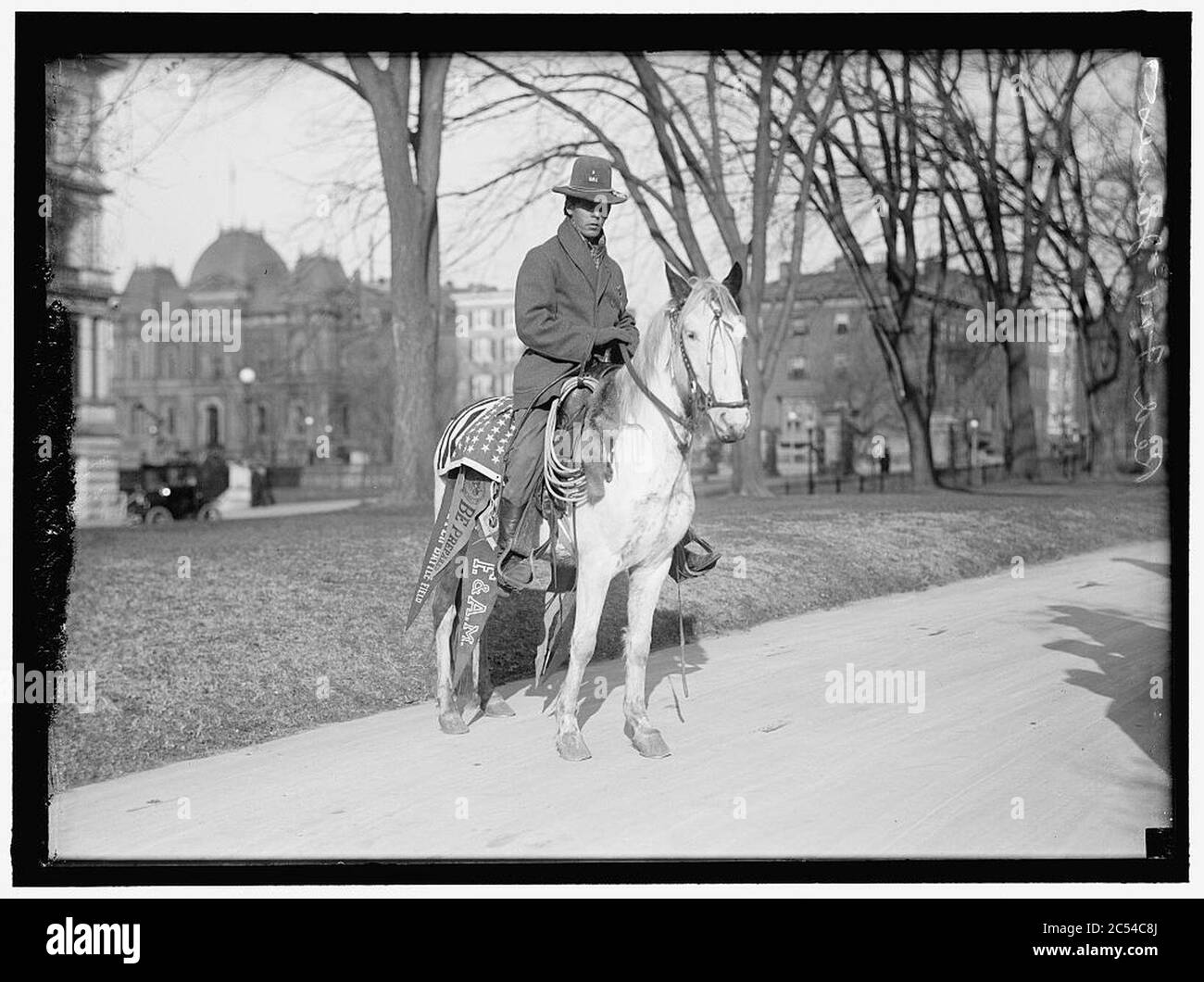 INDIANS, AMERICAN. RED FOX JAMES AT WHITE HOUSE Stock Photo - Alamy