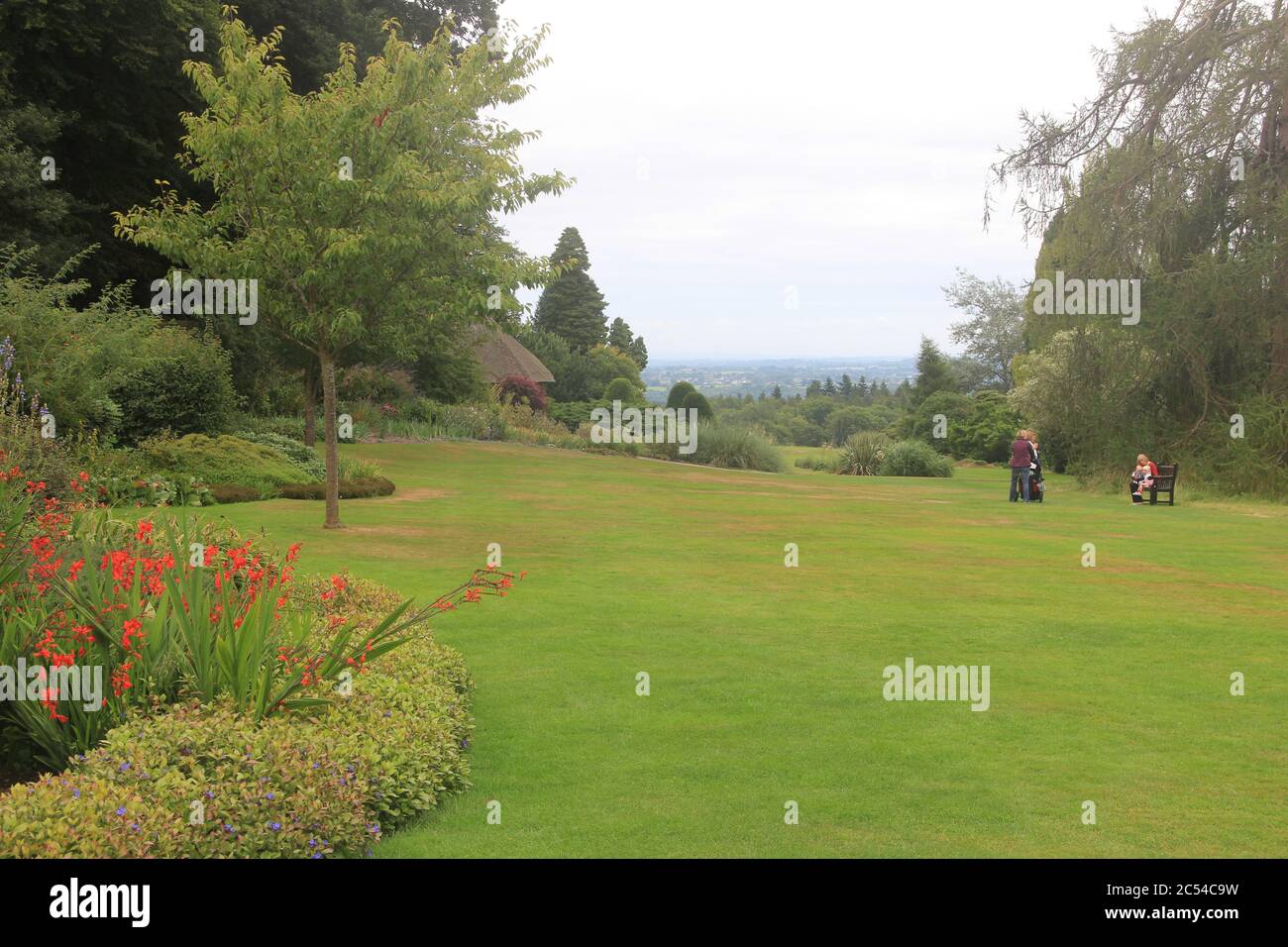 Chirk Castle in Wales Stock Photo - Alamy