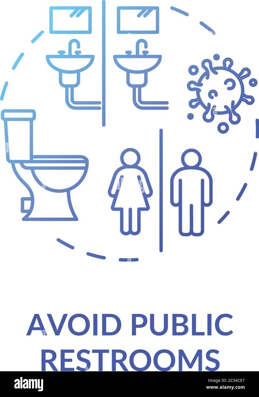 Public toilet beach Stock Vector Images - Alamy