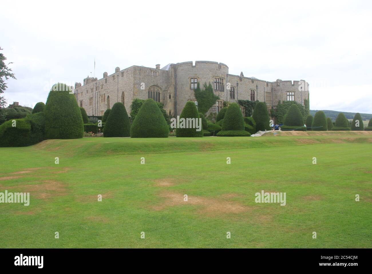 Chirk Castle in Wales Stock Photo - Alamy