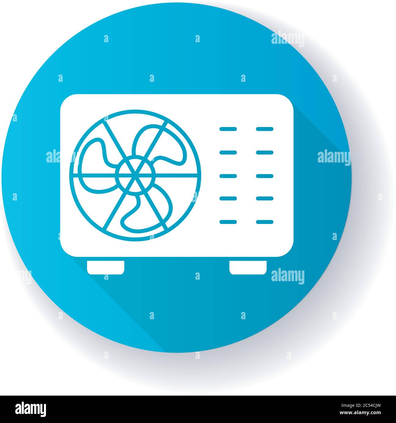 Ductless air conditioner Cut Out Stock Images & Pictures - Alamy