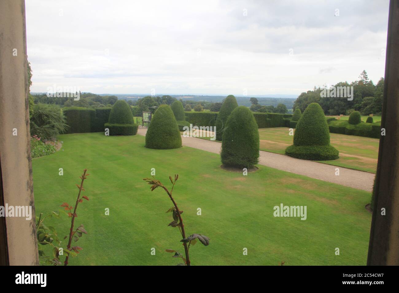 Chirk Castle in Wales Stock Photo - Alamy