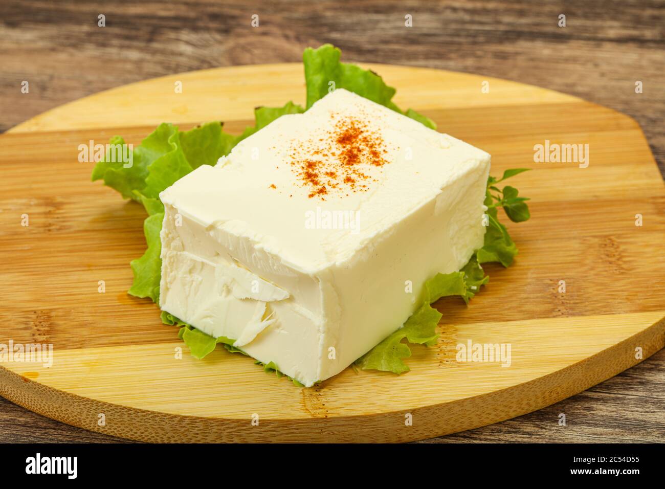 Greek traditional soft feta dairy cheese Stock Photo - Alamy
