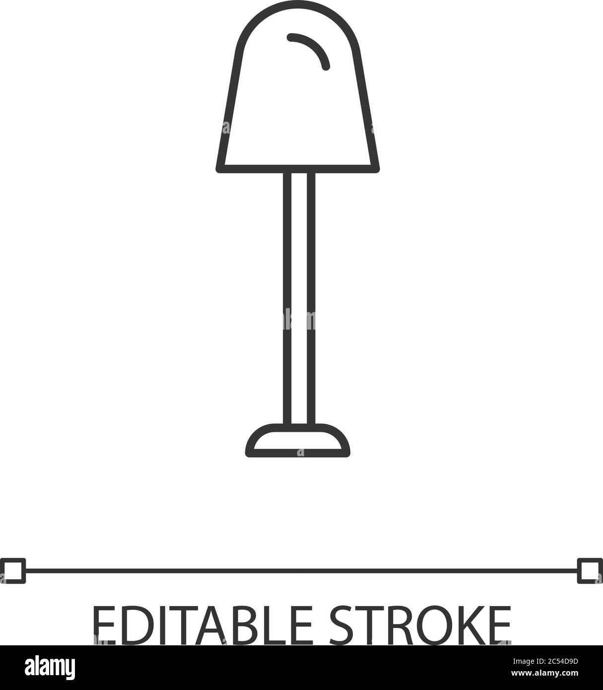 Lamp linear icon Stock Vector Image & Art - Alamy