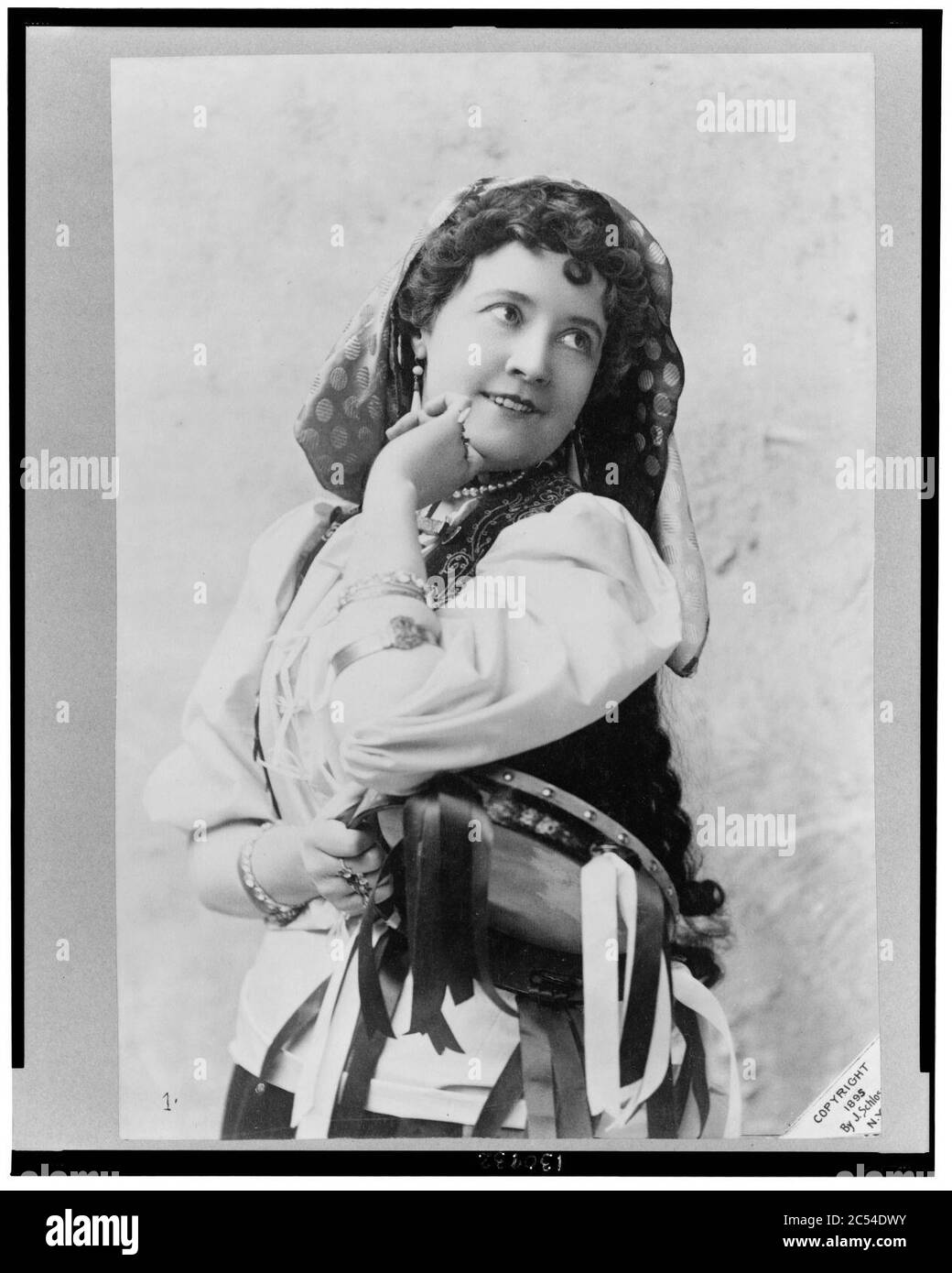 Inez Mecusker, half-length portrait, facing slightly right Stock Photo ...