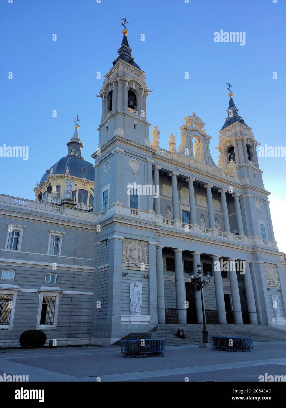 Catholic church in Madrid Stock Photo - Alamy