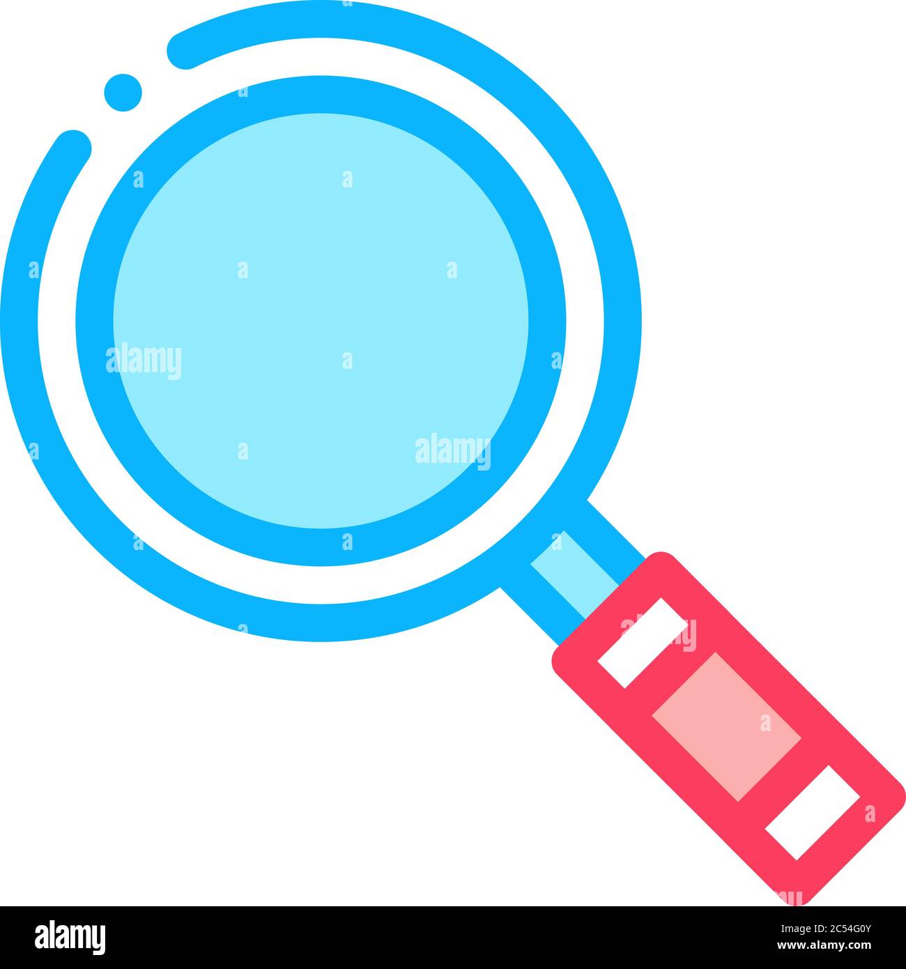 webshop research icon vector outline illustration Stock Vector Image ...