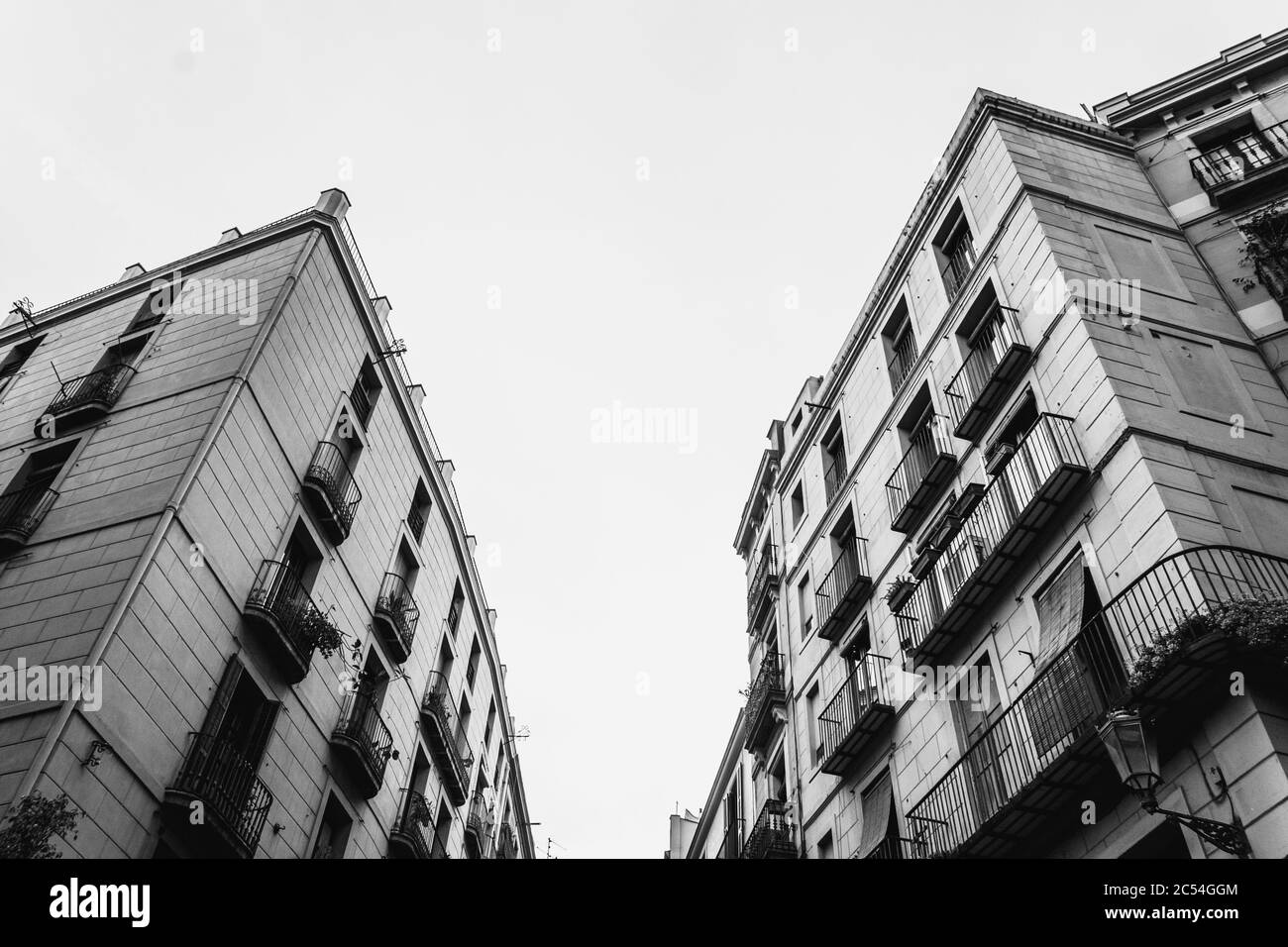 Brick buildings top view Black and White Stock Photos & Images - Alamy