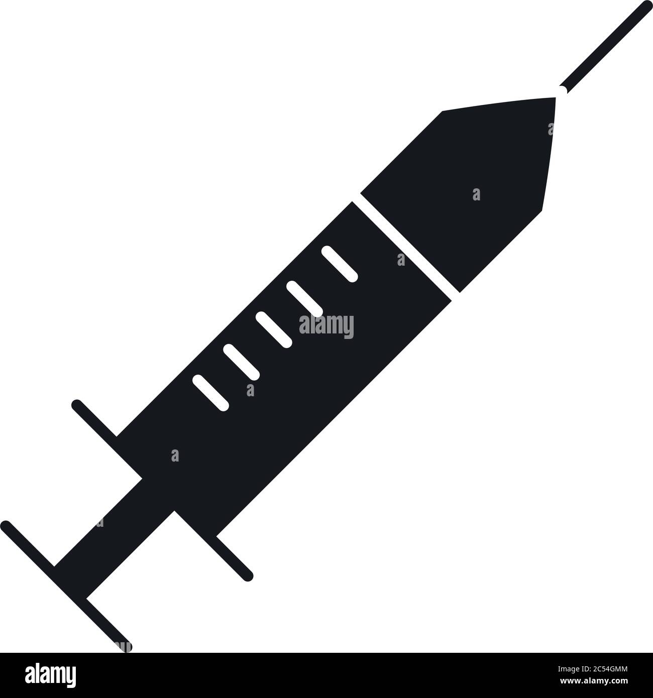 vaccination syringe healthcare medical and hospital pictogram ...