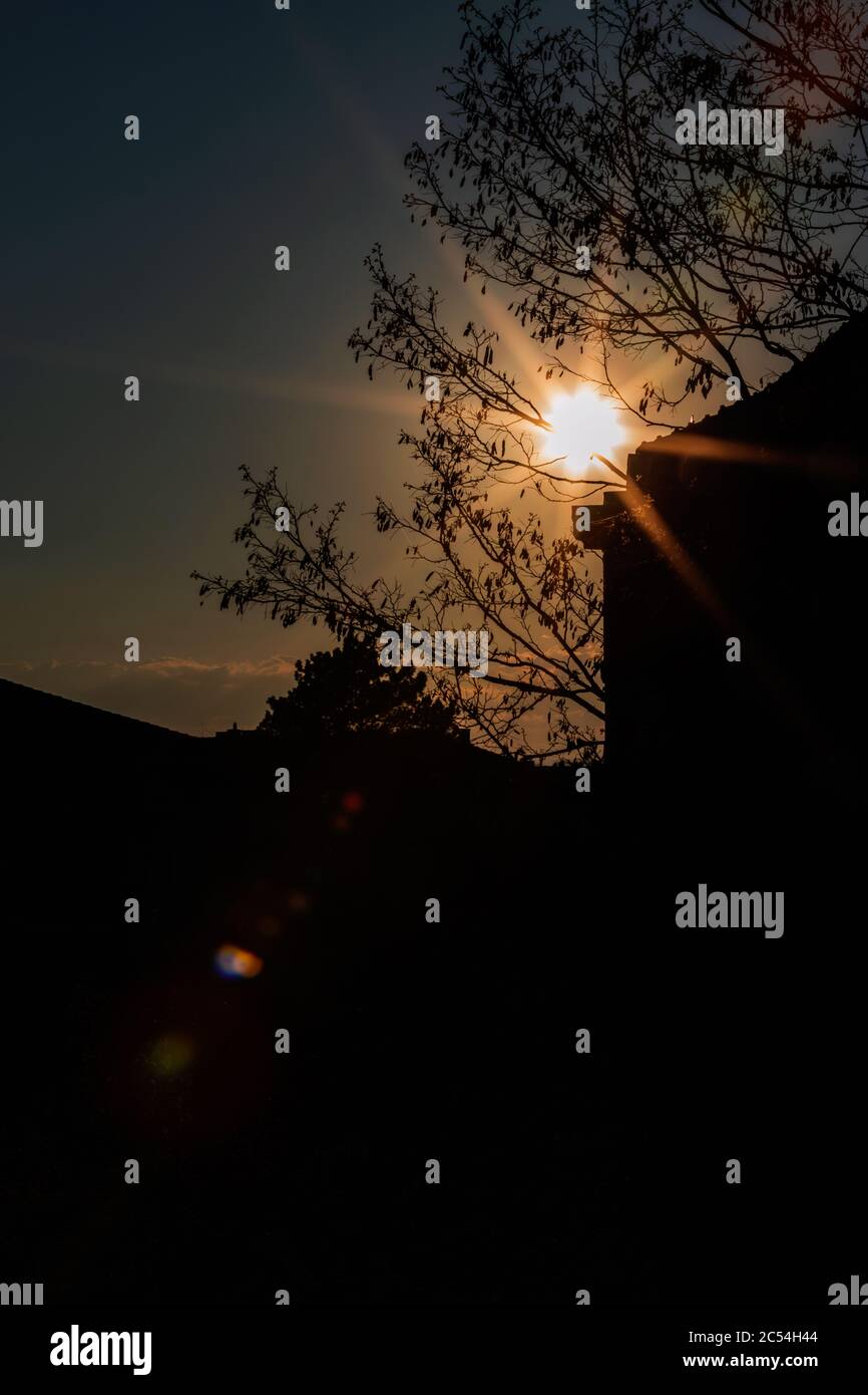 Lausanne sunset hi-res stock photography and images - Alamy