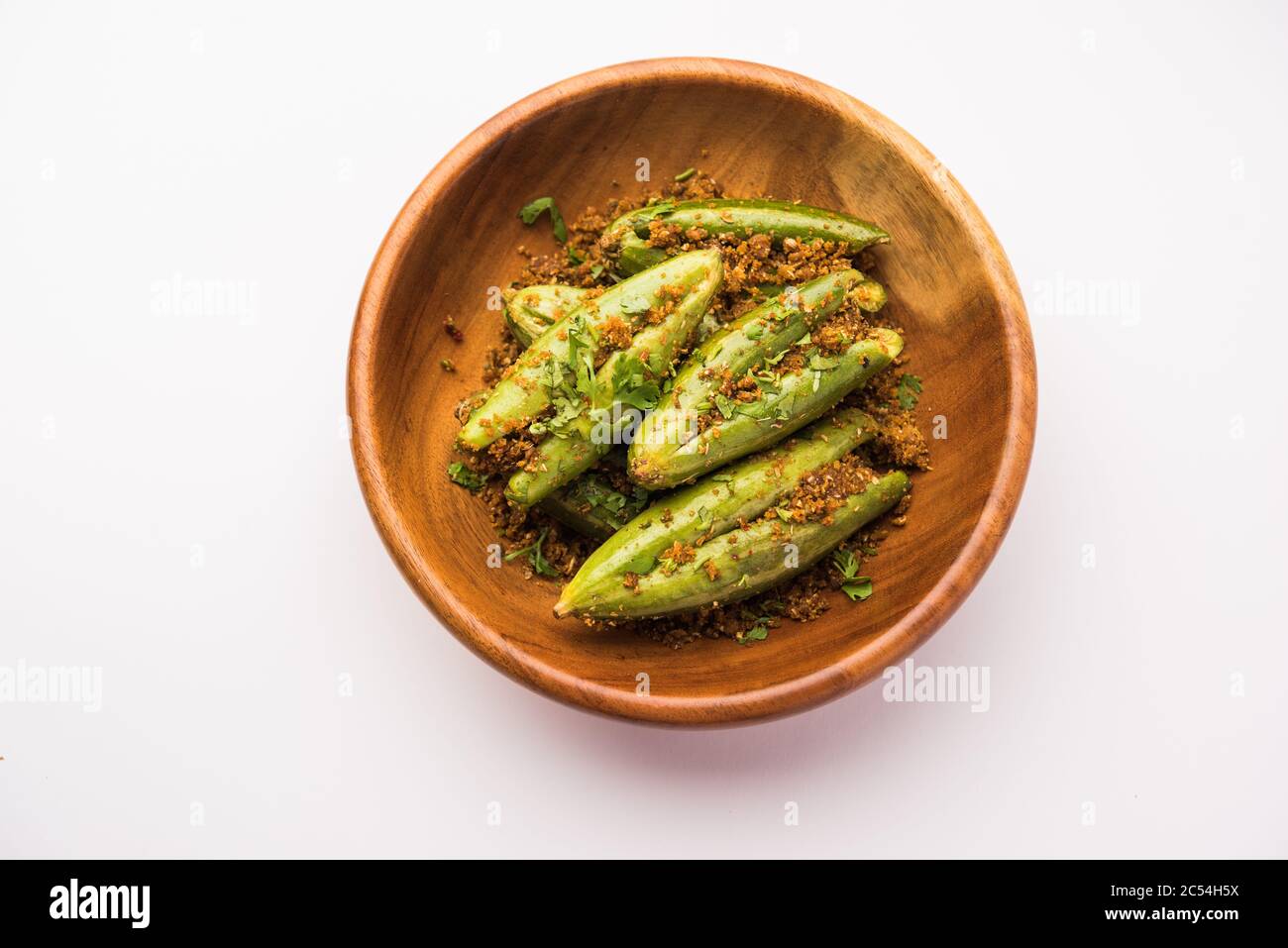 Indian style Bharwa Parwal dry Sabzi or Stuffed Pointed Gourd Dry fry ...