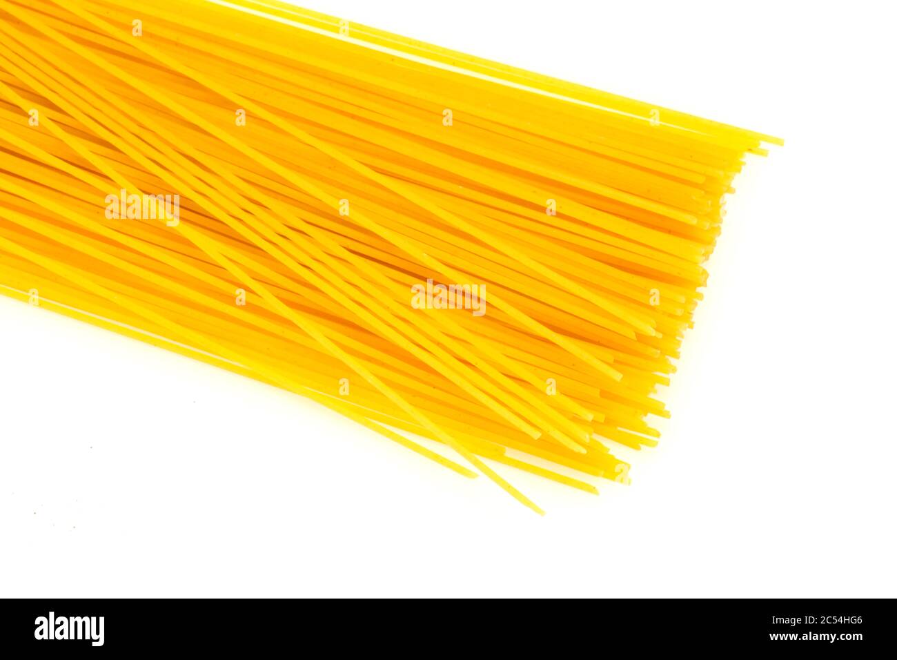 Dry raw spaghetti ready for bowling Stock Photo - Alamy