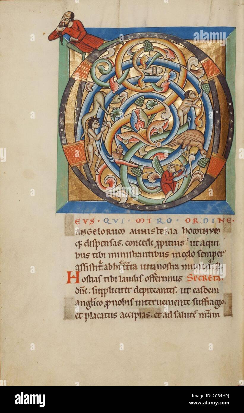 Inhabited Initial D Stock Photo - Alamy