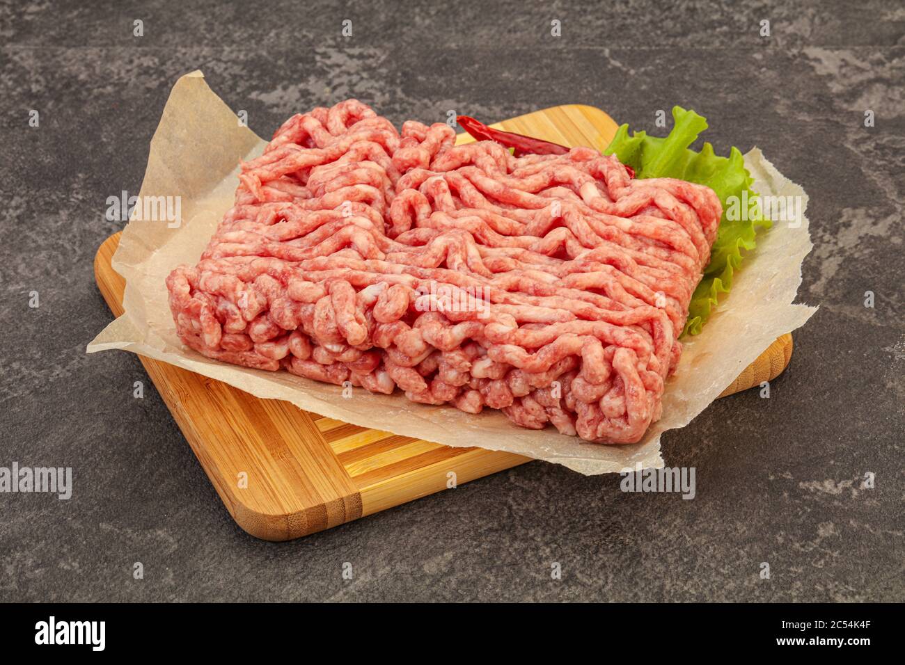 Minced meat - pork and beef - for cooking Stock Photo - Alamy