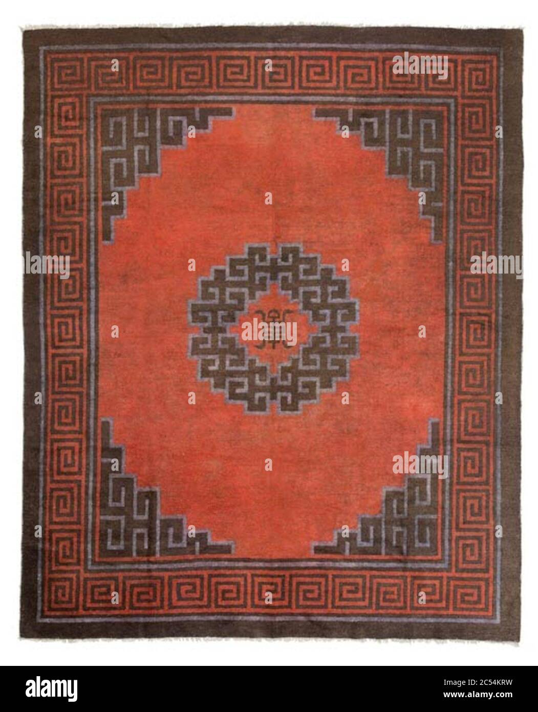 Inner Mongolian rug c. 1870 Stock Photo - Alamy