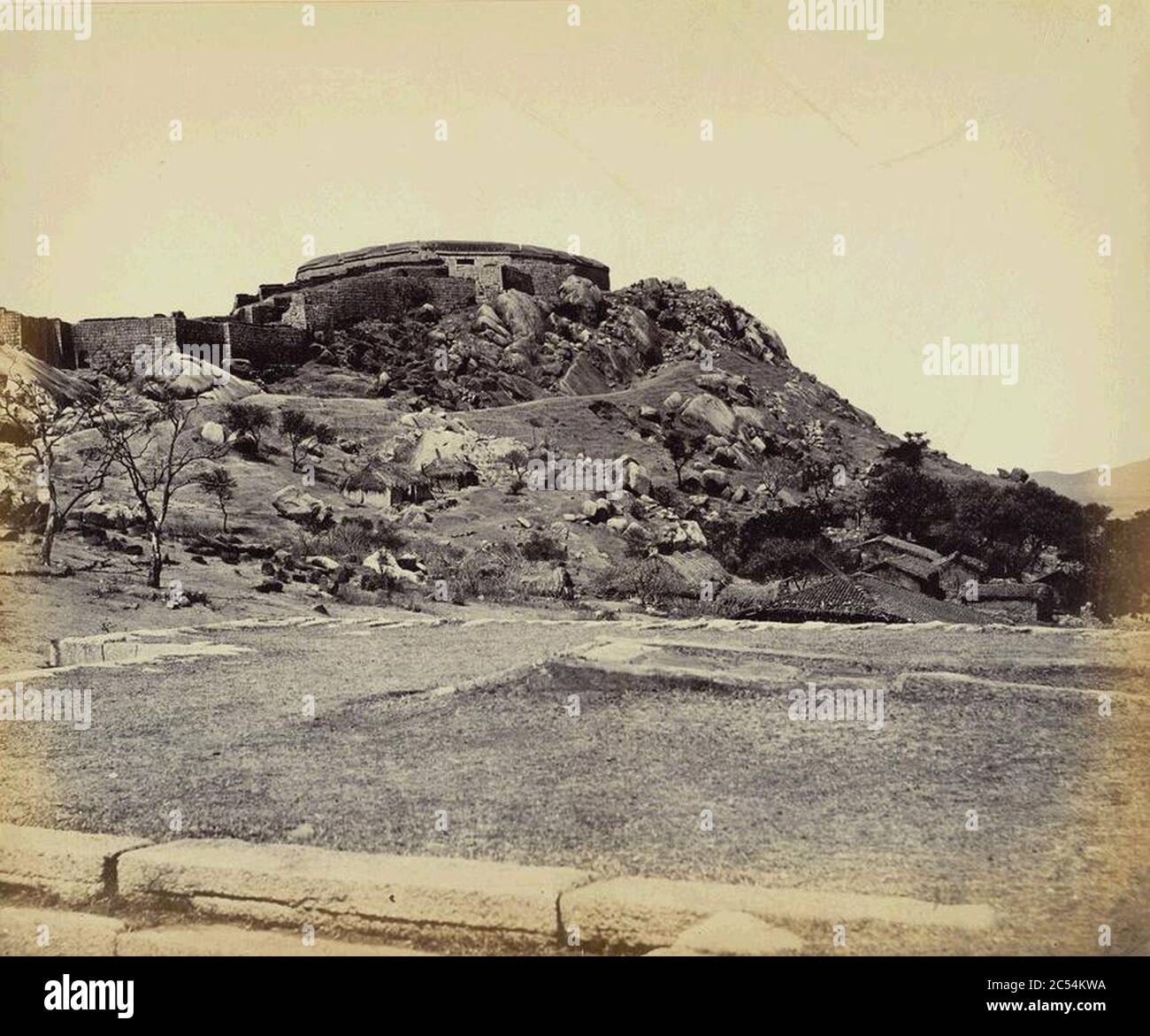 Inner Citadel of the Chitradurga Fort Stock Photo - Alamy