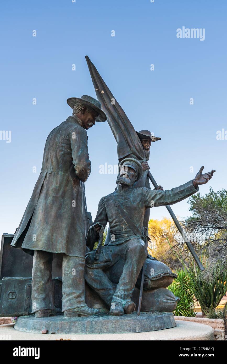 Tucson, AZ - Nov. 26, 2019: Exchange at the Presidio, designed by Clyde ...