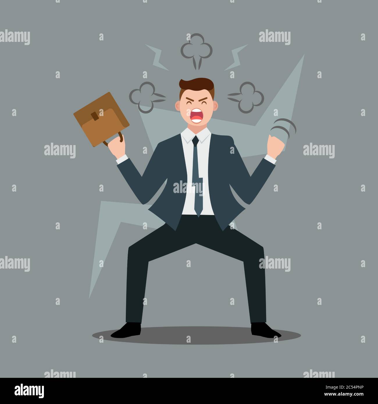 Anger management cartoon hi-res stock photography and images - Alamy
