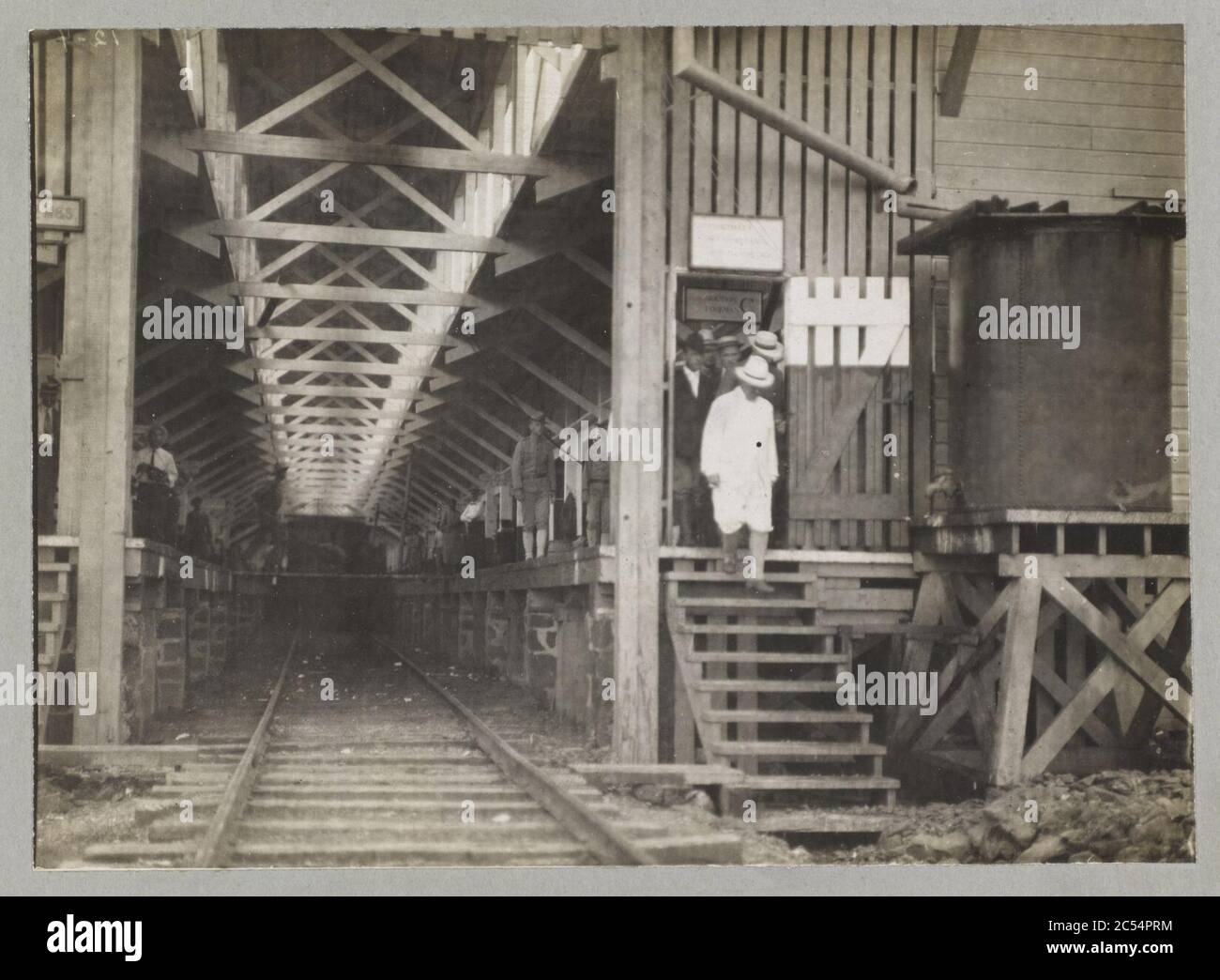 Inspecting Colon works Stock Photo - Alamy