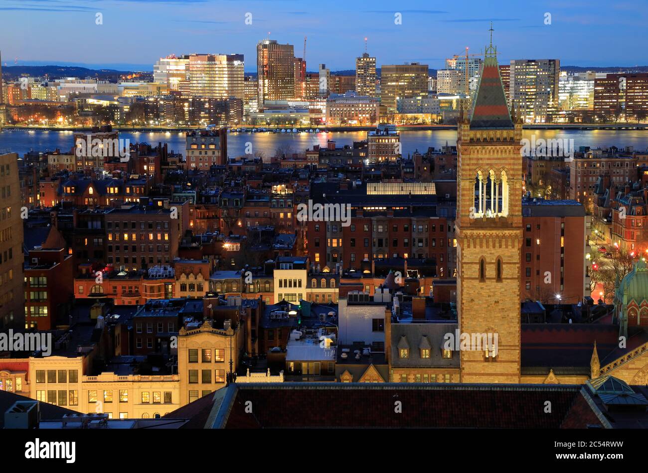 Cambridge rooftop view hi-res stock photography and images - Alamy