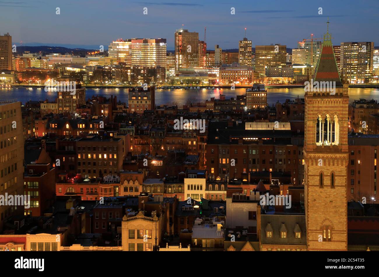 Cambridge rooftop view hi-res stock photography and images - Alamy