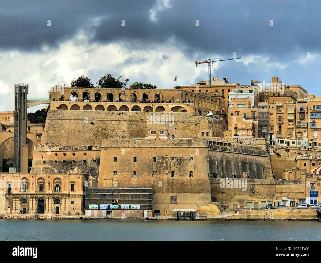 Fort Saint Angelo Stock Photo - Alamy