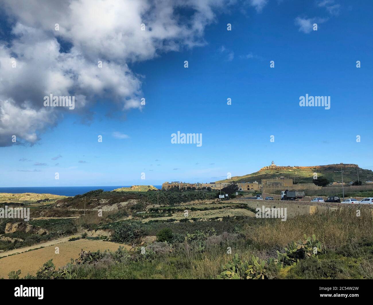 Rural scenery on Gozo island Stock Photo - Alamy