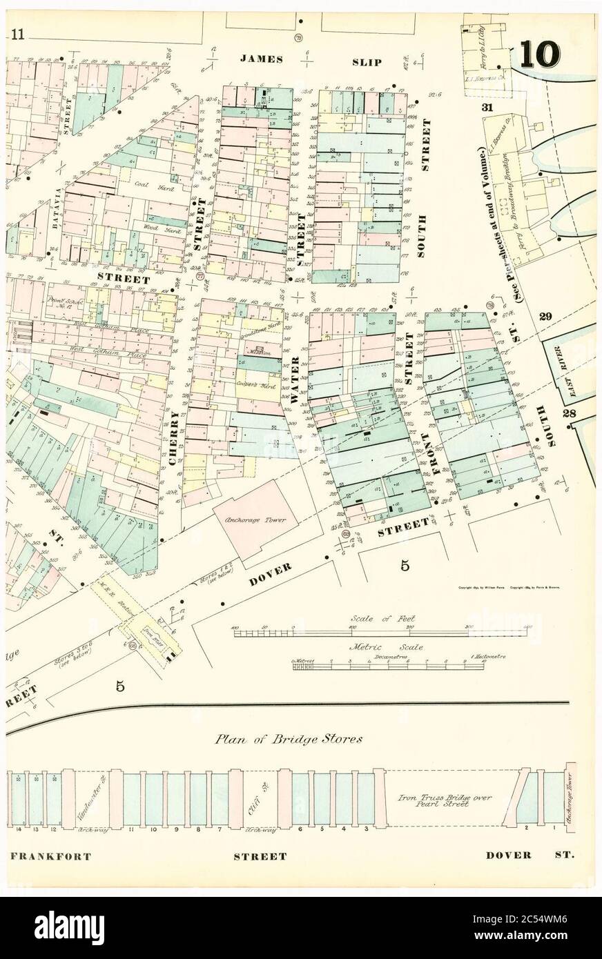Insurance maps of the city of New York Stock Photo - Alamy