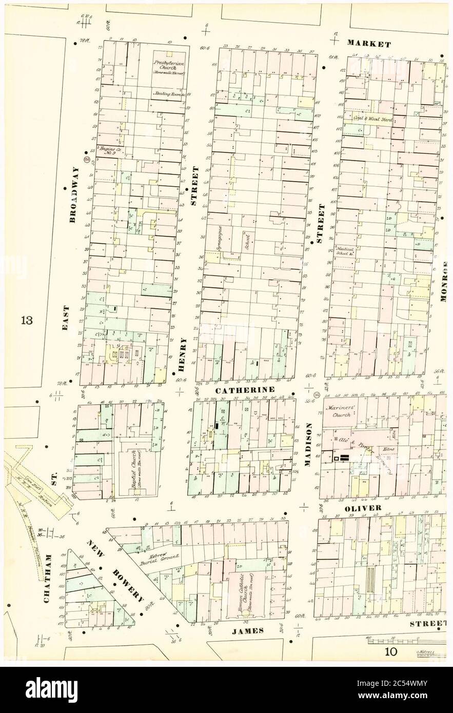 Insurance maps of the city of New York Stock Photo - Alamy