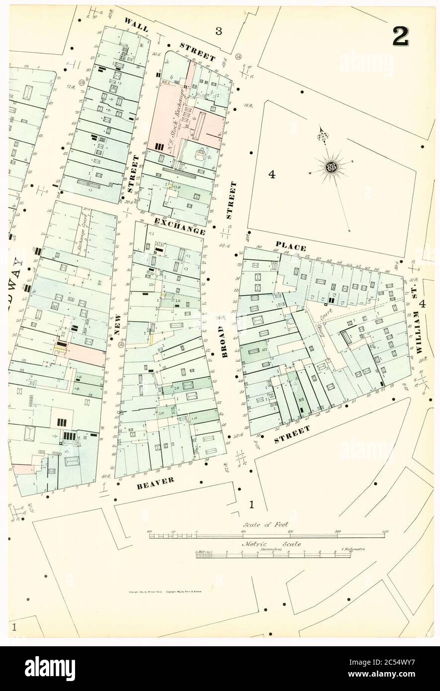 Insurance maps of the city of New York Stock Photo - Alamy