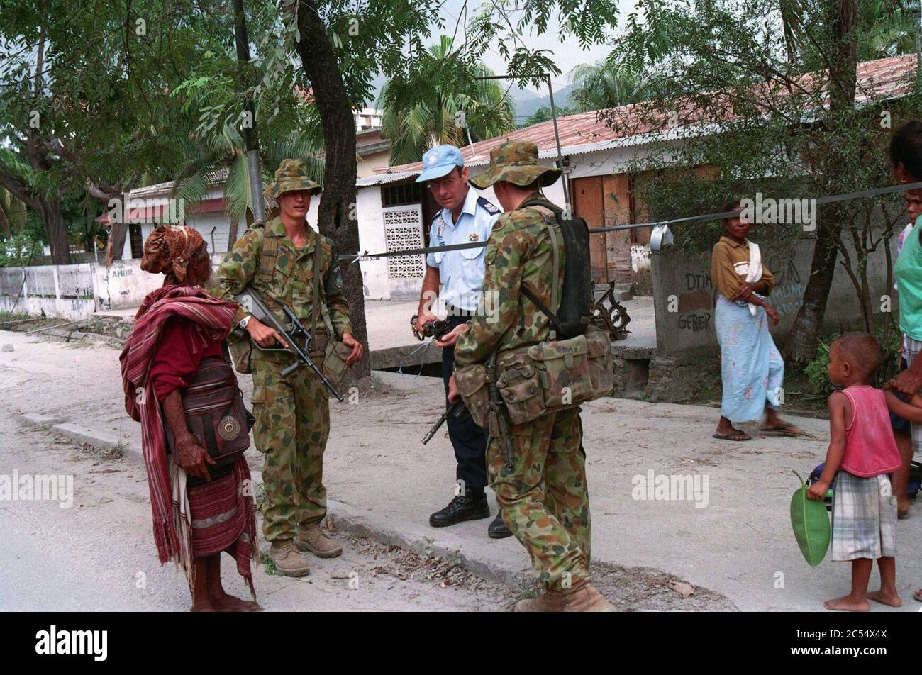 INTERFET 12 Feb 2000 Stock Photo - Alamy