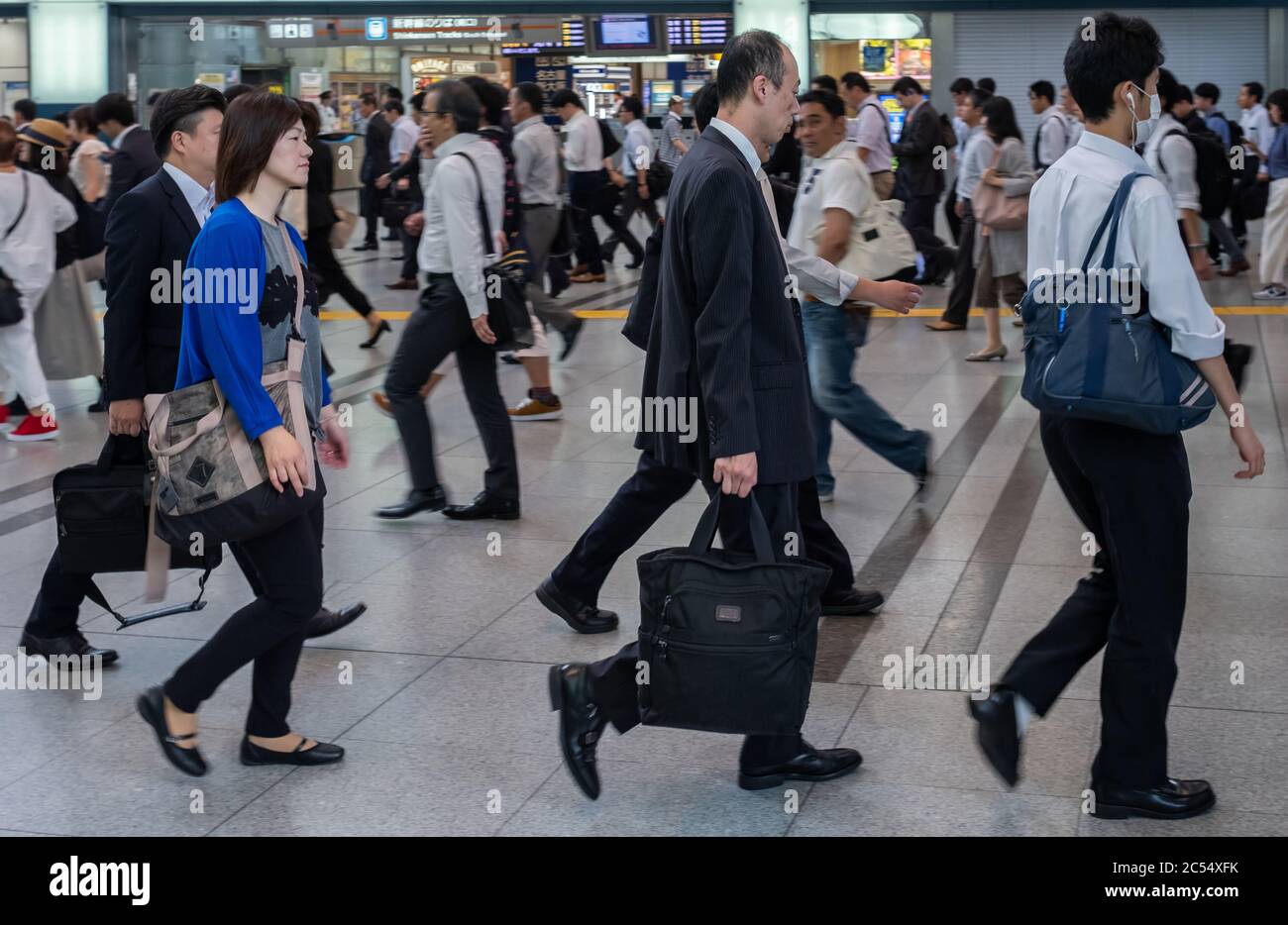 Japanese office workers hi-res stock photography and images - Alamy