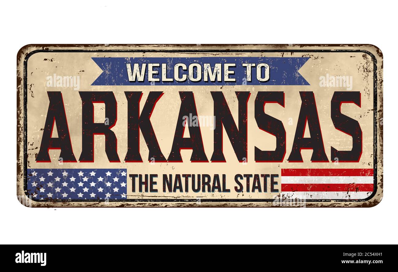 Welcome To Arkansas Sign High Resolution Stock Photography and Images ...
