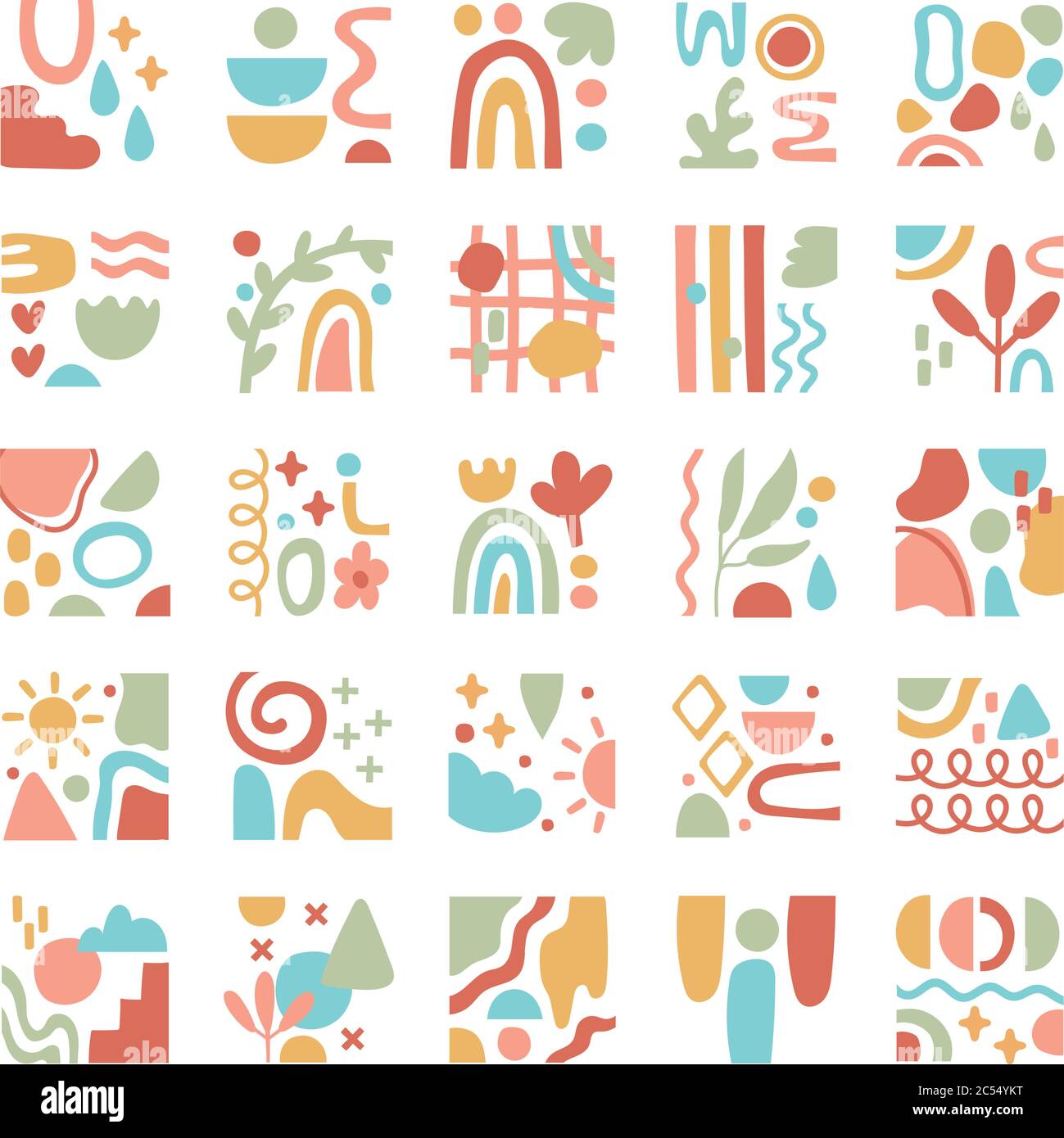 Contemporary artworks Stock Vector Images - Alamy