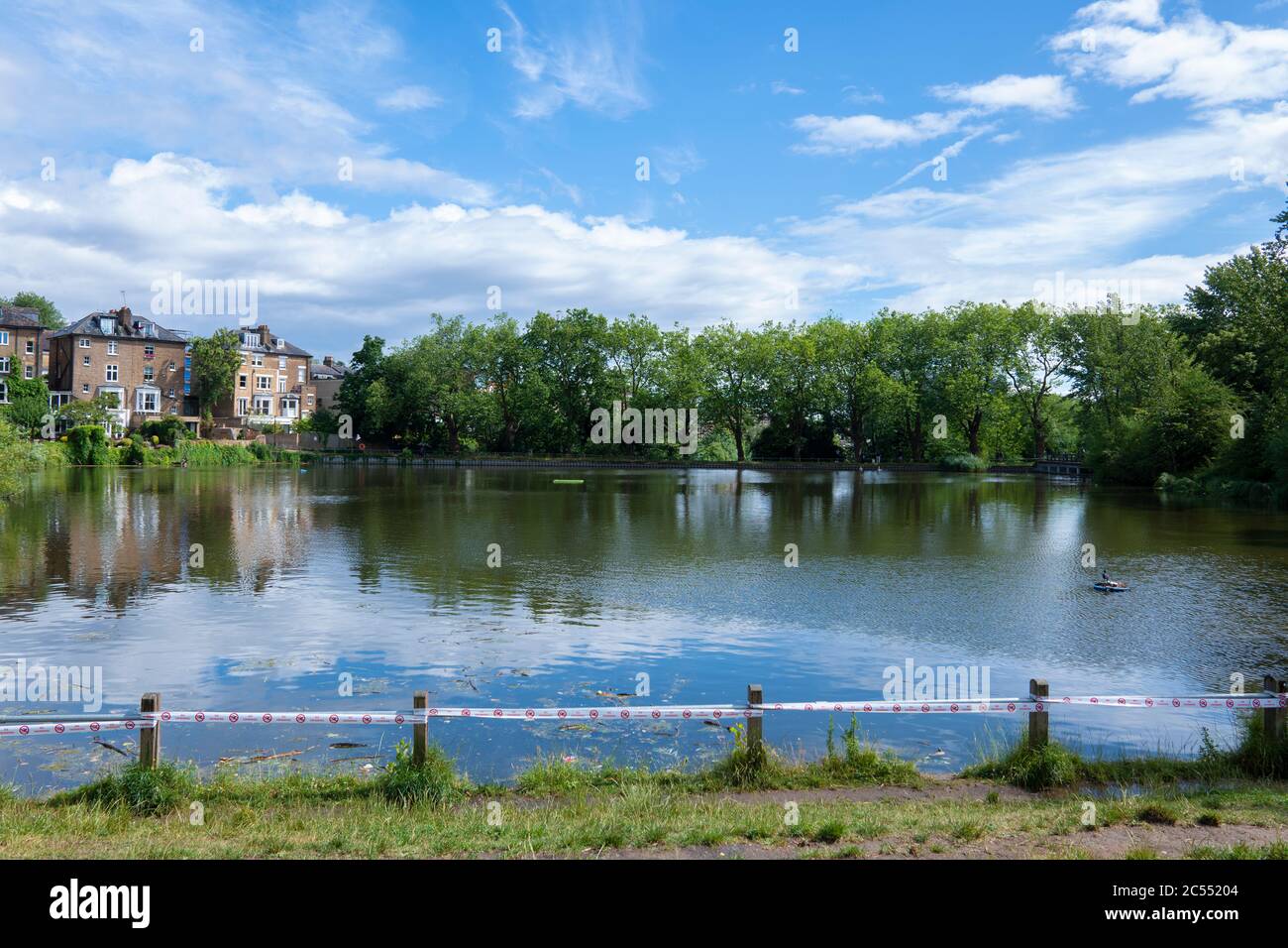 Hampstead Heath Pond Stock Photo - Alamy