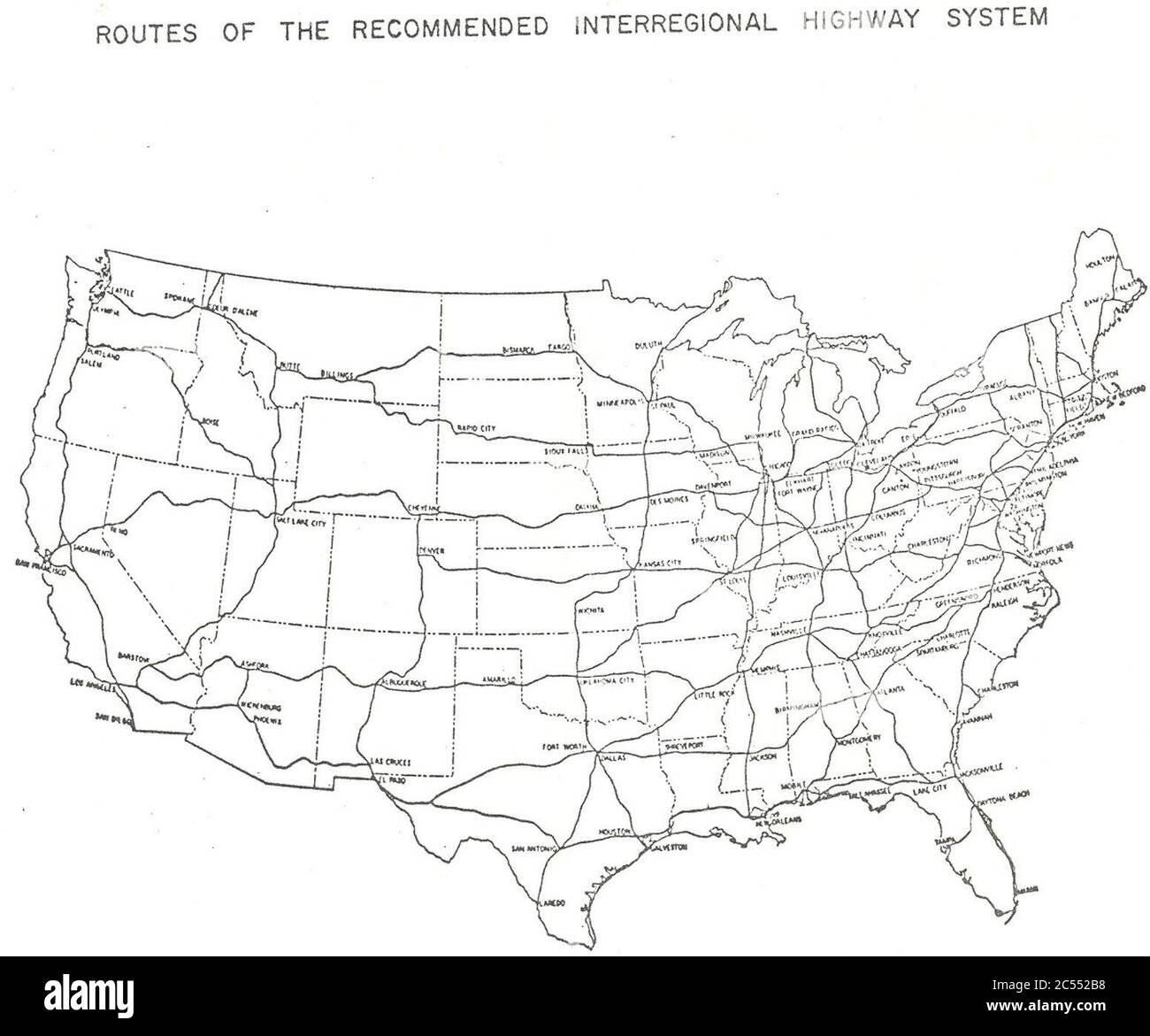 Interregional highway hi-res stock photography and images - Alamy