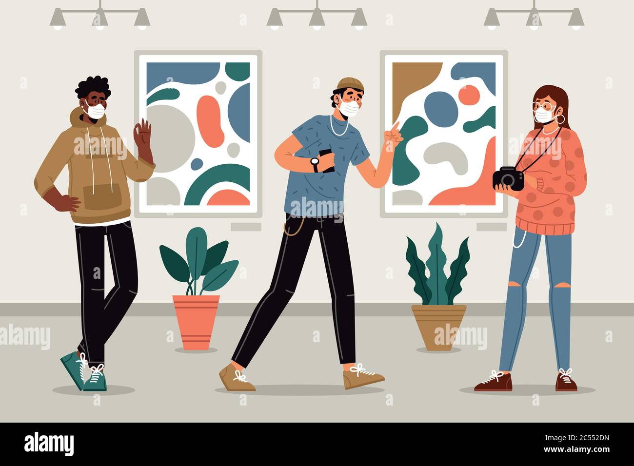 People maintaining social distancing in public transport, before ...