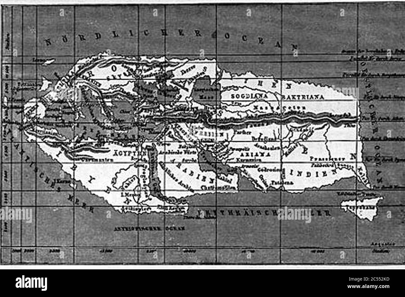 Intro karte strabo g Stock Photo - Alamy