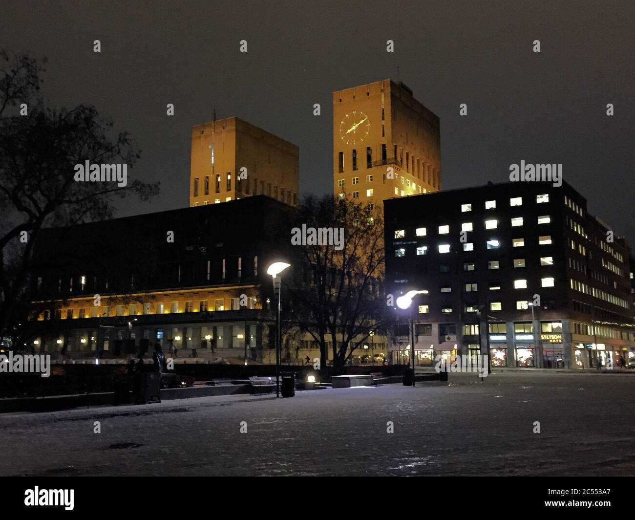 Old town hall oslo hi-res stock photography and images - Alamy